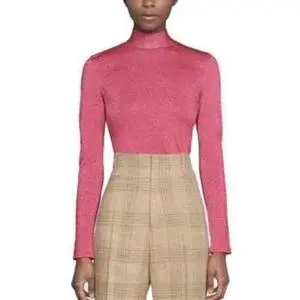 Gucci Lam-effect Knitted Top