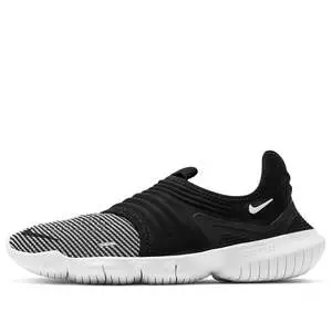 Nike Nike Free RN Flyknit 3.0 Athletic Sneakers Black/grey