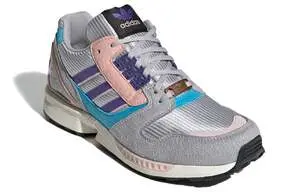 Adidas Zx 8000 " Purple" Fx3100 Sneakers - Grey