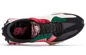 NEW BALANCE 327 Athletic Sneakers - Black/white/pink