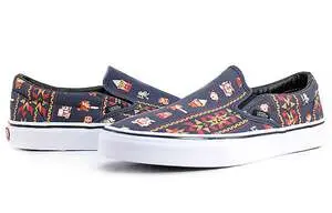 VANS Nintendo X Classic Slip-on "zelda" Sneakers - Blue