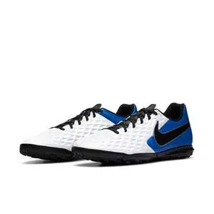 Nike Legend Club Tf Turf Shoes - White/black/blue