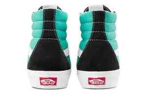 VANS Sk8-hi High Top Sneakers - Green/black