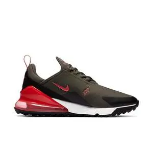 Nike Max 270 Golf Sneakers - Green/black/red