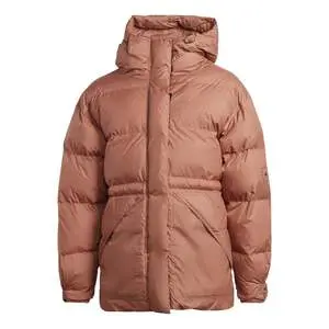Adidas Stella Mccartney Padded Mid-length Winter Jacket - Brown
