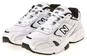 NEW BALANCE 452 "white Black" Sneakers - White/black
