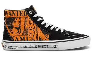 VANS One Piece X Skate Sk8-hi 'nami' High Top Sneakers