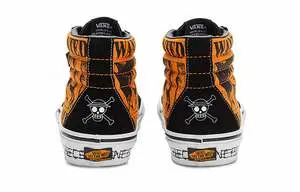 VANS One Piece X Skate Sk8-hi 'nami' High Top Sneakers