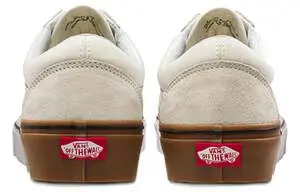 VANS Old Skool "gum Block" Low Top Sneakers - White/brown