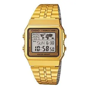 Casio Vintage Digital Quartz Watch - Gold