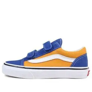 VANS Old Skool V "pop Blue Gold" Low Top Sneakers - Blue/orange