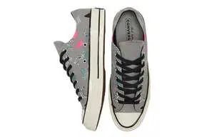 CONVERSE Chuck 70 Low Top "archive Skate Print Dolphin - Gray/multi-color