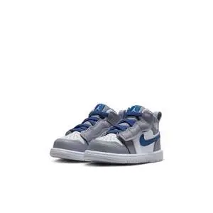 JORDAN 1 Mid Alt Sneakers - Gray/white/blue