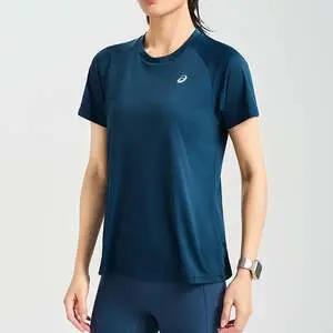 Asics Inner Muscle Short Sleeve Top - Thunder Blue