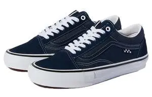 VANS Skate Old Skool Low Top Sneakers - Blue/white/black