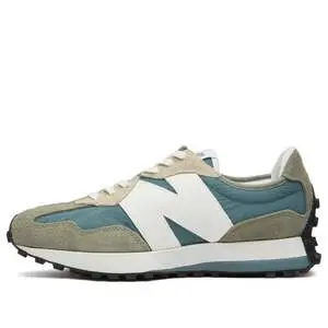 NEW BALANCE 327 Low Top Sneakers - Blue/olive Green