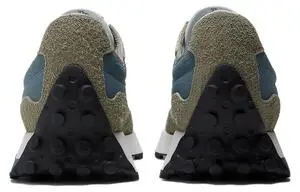 NEW BALANCE 327 Low Top Sneakers - Blue/olive Green