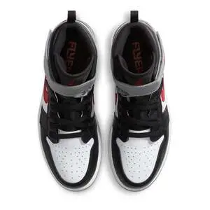 JORDAN Air 1 Flyease High Top Sneakers - Black/white/particle Grey