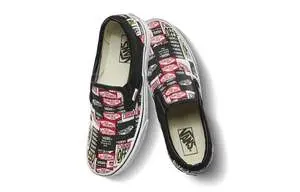 VANS Label Mix" Slip-on Sneakers - Black