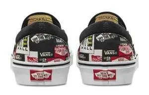VANS Label Mix" Slip-on Sneakers - Black