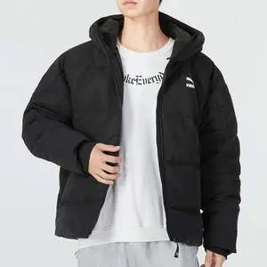 PUMA Classics Padded Down Jacket 'black - Black/white
