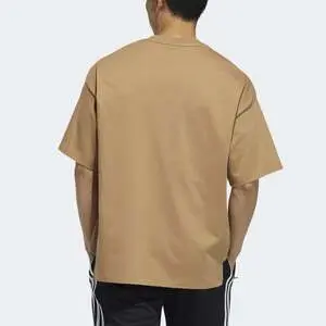 Adidas Casual Sports Stylish Short Sleeve T-shirt - Yellow
