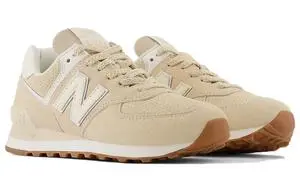 NEW BALANCE 574 Low Top Sneakers - Cream
