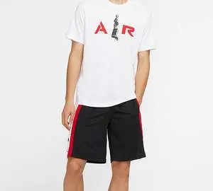 JORDAN Flying Dunk Printing Short Sleeve T-shirt