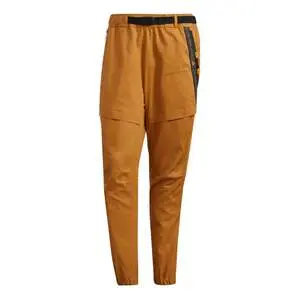 Adidas Training Breathable Casual Joggers/pants/trousers Brown - Multi-color