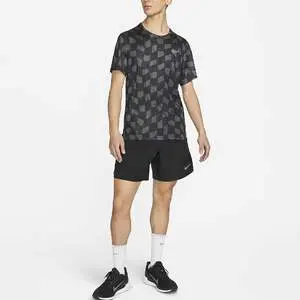 Nike Dri-fit Miler Short-sleeve Running Top