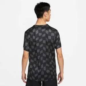 Nike Dri-fit Miler Short-sleeve Running Top