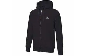 CONVERSE Zip Up Hooded Jacket With Logo