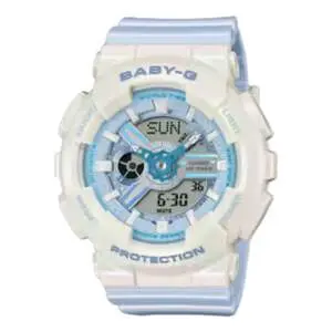 Casio Baby-g Ba-110 Series Watch - White/blue