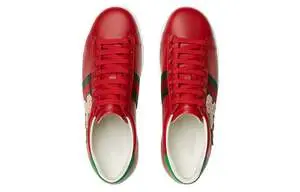 Gucci Ace Sneakers With Floral Embroidery