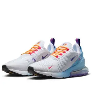 Nike Max 270 "colorado Rockies - White/blue/orange