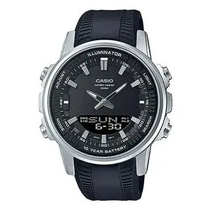 Casio Classic Analog Watch With Resin Strap - Black