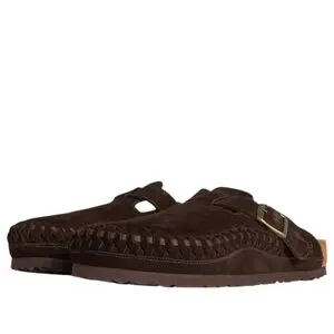 BIRKENSTOCK X Kith Boston Braided Suede Clogs