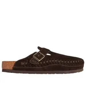 BIRKENSTOCK X Kith Boston Braided Suede Clogs
