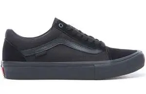 VANS Old Skool Pro "blackout" Sneakers - Black