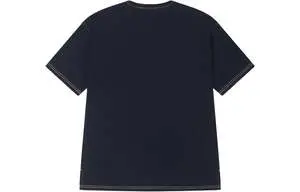 CONVERSE One Star Logo Tee Asia Sizing 'black Blue