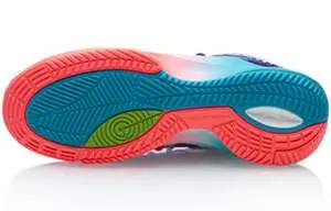LI-NING Sonic Team Mid Basketball Sneakers - Purple/blue