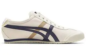 Onitsuka Tiger Mexico 66 Slip-on Sneakers - Cream/peacoat