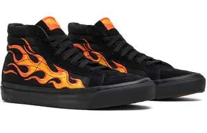 VANS Wtaps X Sk8-hi Lx "flame" Sneakers - Orange