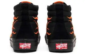 VANS Wtaps X Sk8-hi Lx "flame" Sneakers - Orange