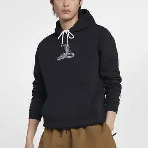 Nike Af1 Python Embroidered Casual Knit Hoodie