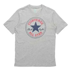 CONVERSE Chuck Taylor All Star Classic Round Neck Short Sleeve 'gray