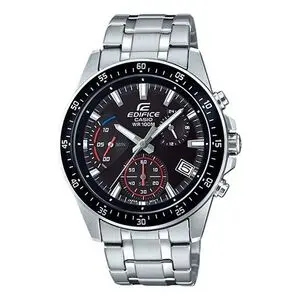 Casio Edifice Stainless Steel Chronograph Watch - Red