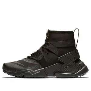Nike Huarache Gripp High Top Sneakers - Black