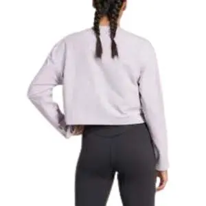 Adidas Yoga Cover-up Long Sleeve Cropped Top