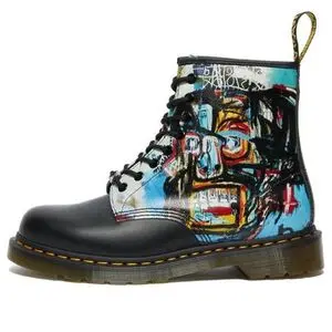 Dr. Martens X Jean-michel Basquiat 'untitled' 1460 Lace Up Combat Boots